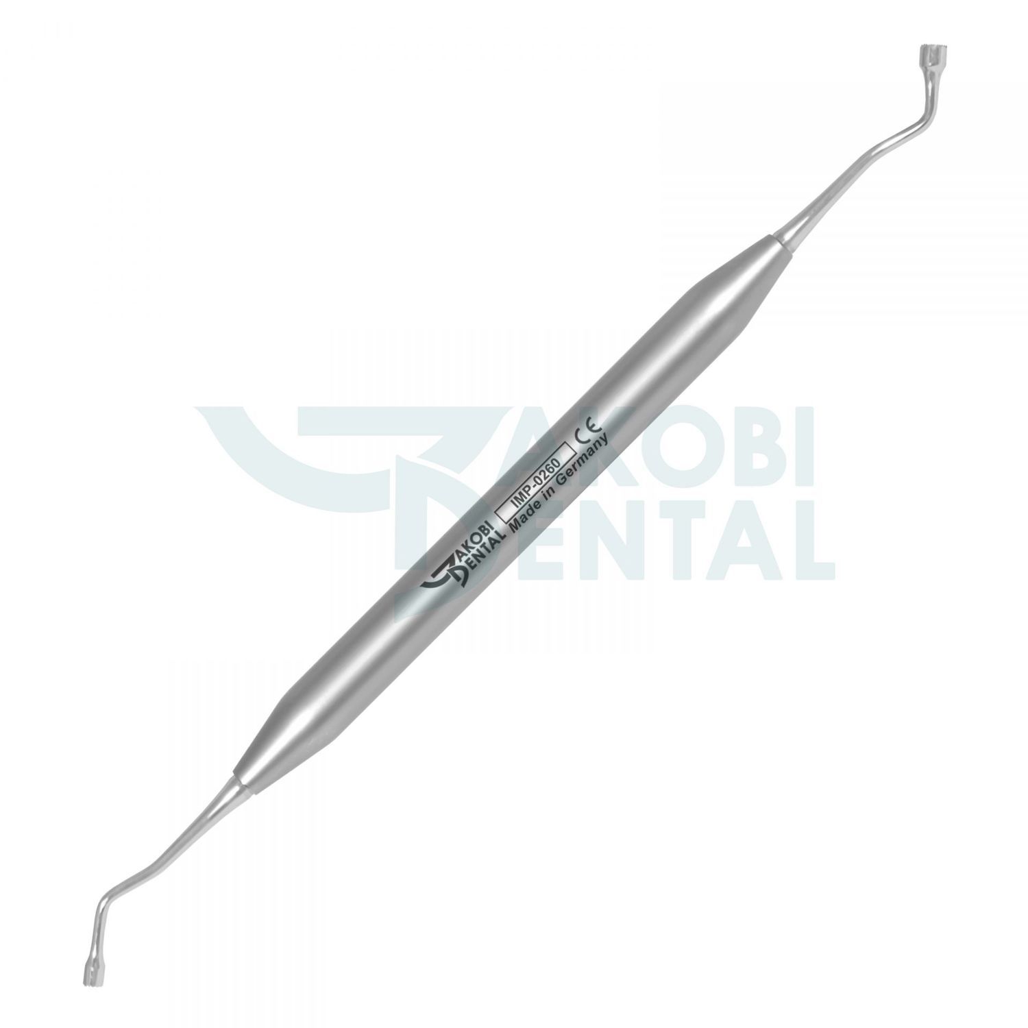 Plugger bone compactor - IMP-0260 - Jakobi Dental GmbH - stainless steel