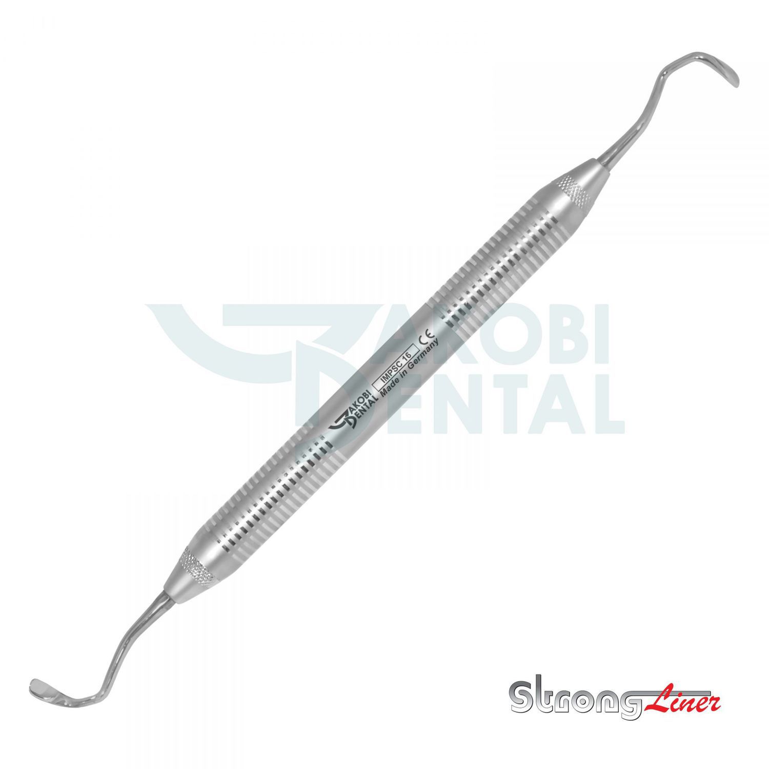 Angled sinus lift curette - IMPSC16 - Jakobi Dental GmbH - double-ended ...