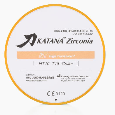 Zirconia dental material - KATANA™ HT - Kuraray Noritake Dental - for ...