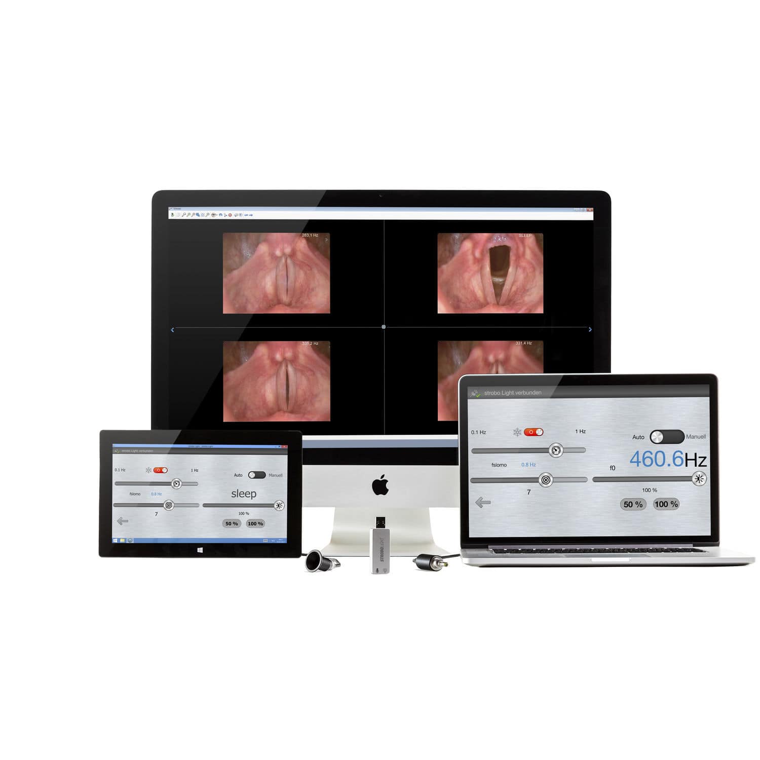 Endoscope light source - STROBO-LIGHT - I.C.Lercher - LED / compact ...