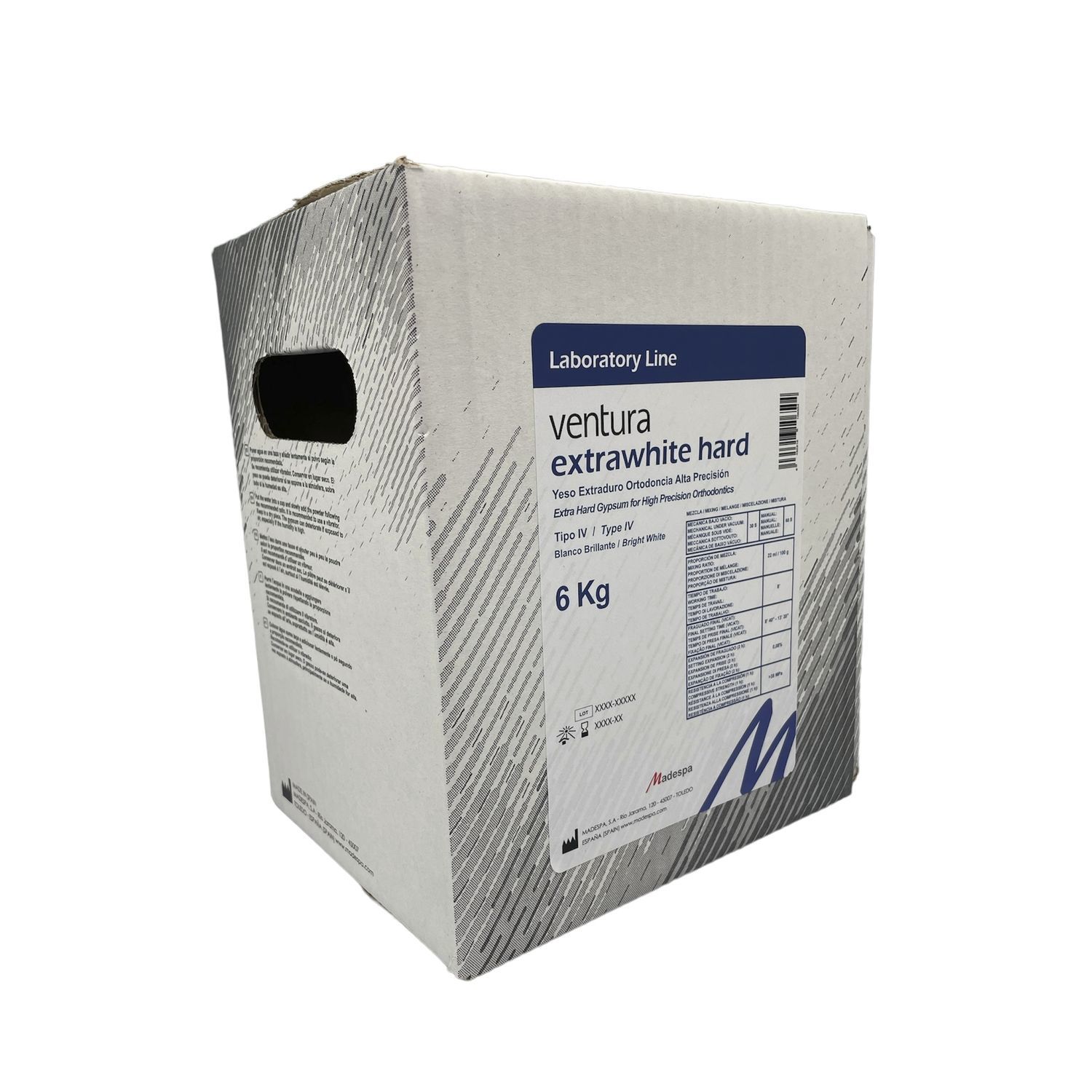 Dental inlay material - ventura extrawhite hard - MADESPA S.A. - for ...