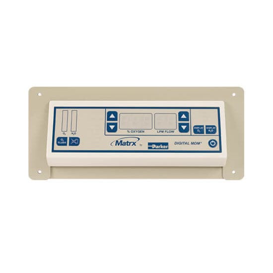 Digital flow meter - D-MDM - Porter Instrument - oxygen / nitrous oxide ...