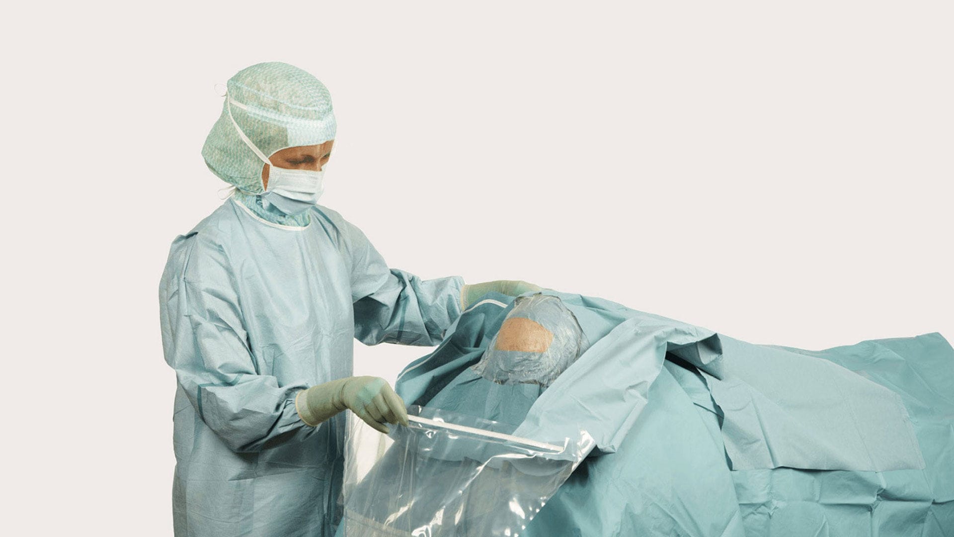 Neurosurgery surgical drape - BARRIER® - Mölnlycke Health Care