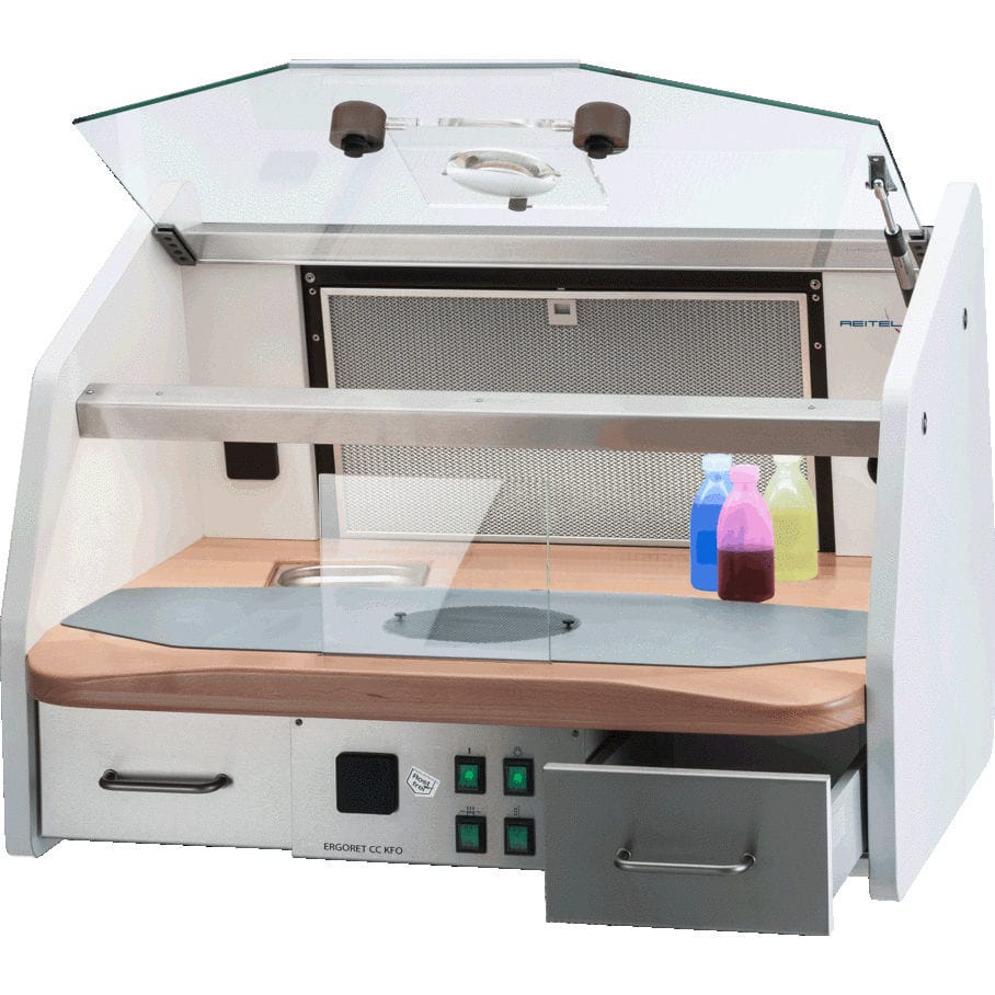 Dental laboratory workstation with light - 14805000 - REITEL ...