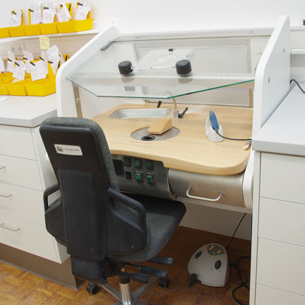 Dental laboratory workstation - ERGORET CC - REITEL Feinwerktechnik