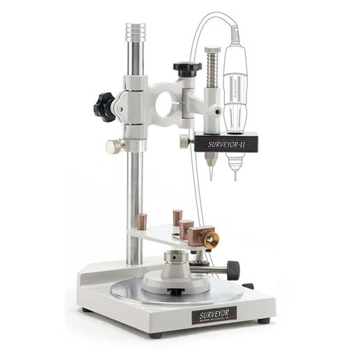 1-arm dental parallelometer - Surveyor II - SAESHIN
