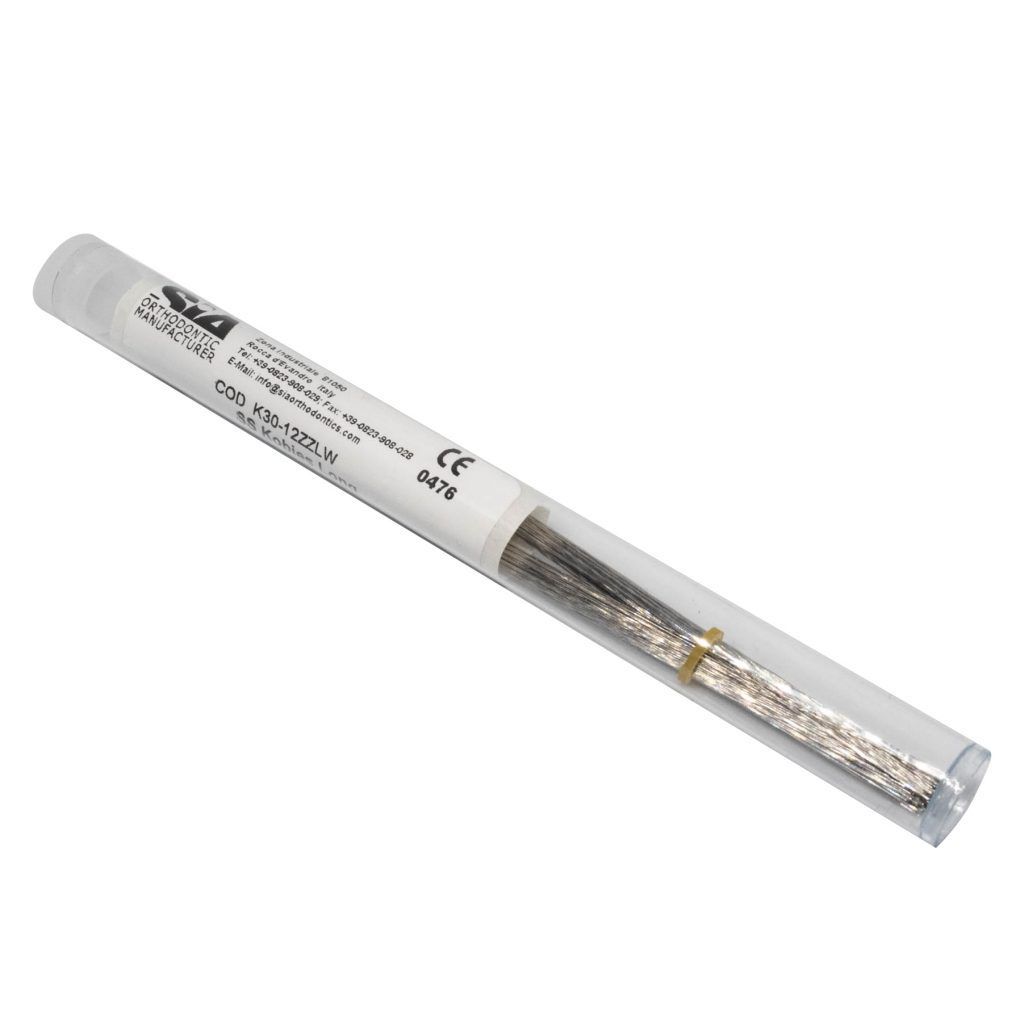 Stainless steel orthodontic wire - KOBAYASHI - SIA ORTHODONTIC ...