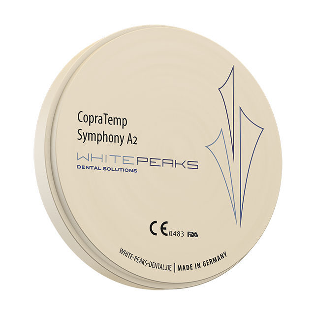 PMMA dental material - CopraTemp Symphony 98 - Whitepeaks Dental ...