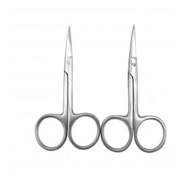 Dental scissors - 21267 - Wittex - for humans / curved / straight