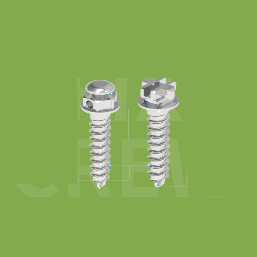 Titanium implant screw - FixCrew™ - WORLD BIO TECH - temporary / screw / orthodontic anchor