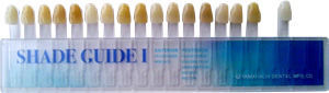 Dental shade guide - YAMAHACHI DENTAL MFG., CO.