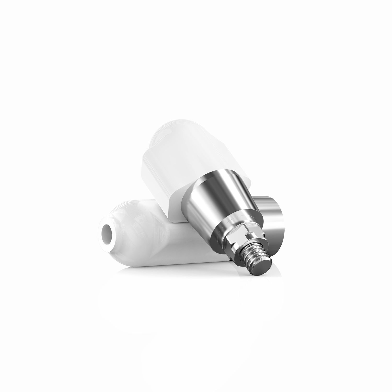 Intraoral scanbody - IOS - Zfx GmbH - white / metal