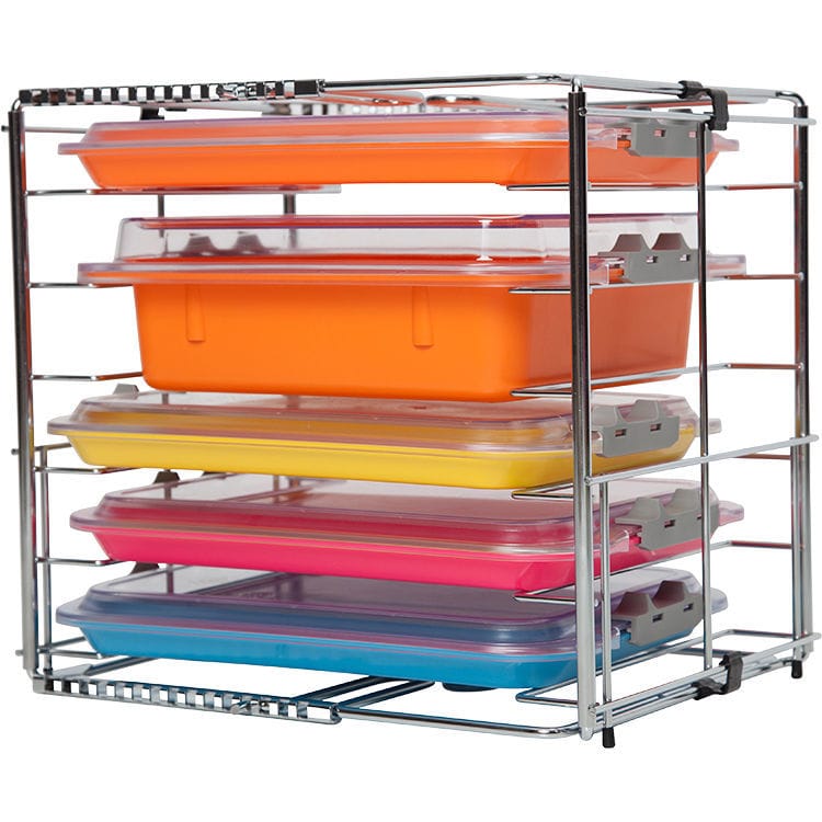 Dental instrument tray rack - 21Z105 - ZIRC - benchtop