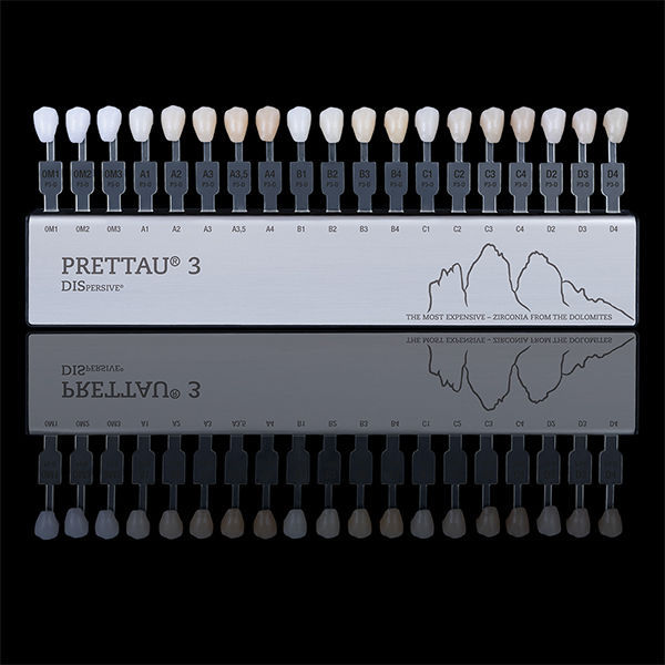 Dental shade guide - Prettau® 3 Dispersive® - Zirkonzahn