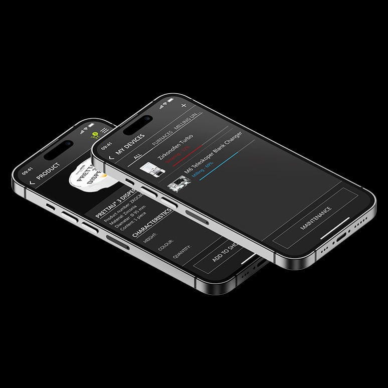 Monitoring web application - Zirkonzahn - CAD / scan / medical