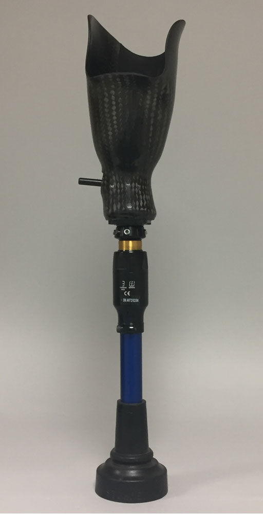 Transtibial prosthetic socket - Boston Orthotics + Prosthetics