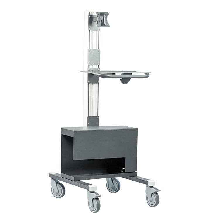 Mobile telemedicine cart - TLMC04-PROOF - nuovalaris - height-adjustable