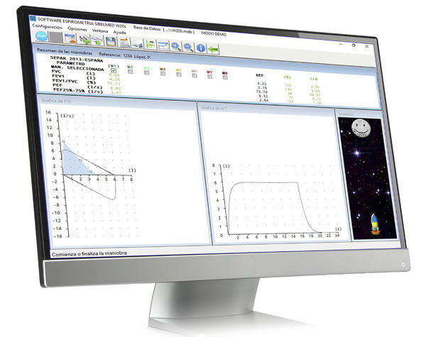 Spirometry software - W20s - SIBELMED - analysis / management / printing