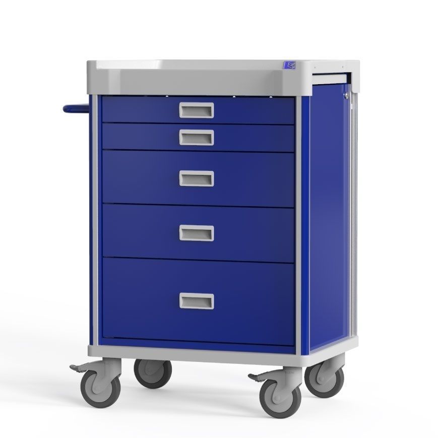 Medical trolley - MX37ANE - Bailida - anesthesia / for medicine / 6-drawer
