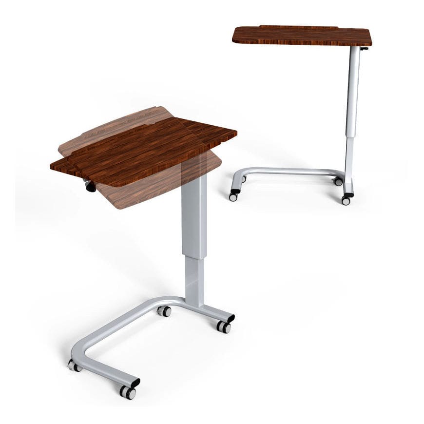 Height-adjustable overbed table - BTW38 - Bailida - tilting / manually ...