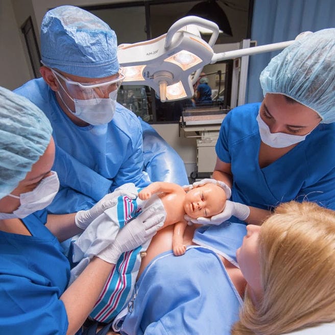 Maternal/neonatal care patient simulator - VICTORIA® S2200 - Gaumard ...