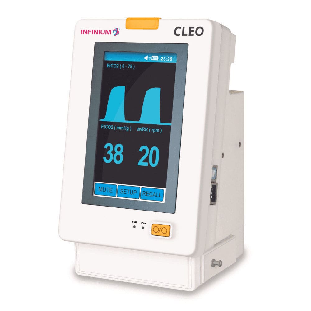 Capnography vital signs monitor - Cleo™ - Infinium - portable ...