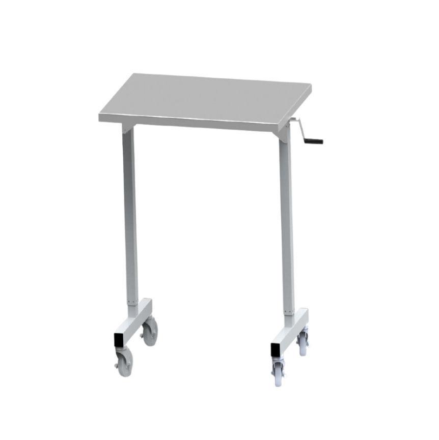 Stainless steel instrument table - Infinium