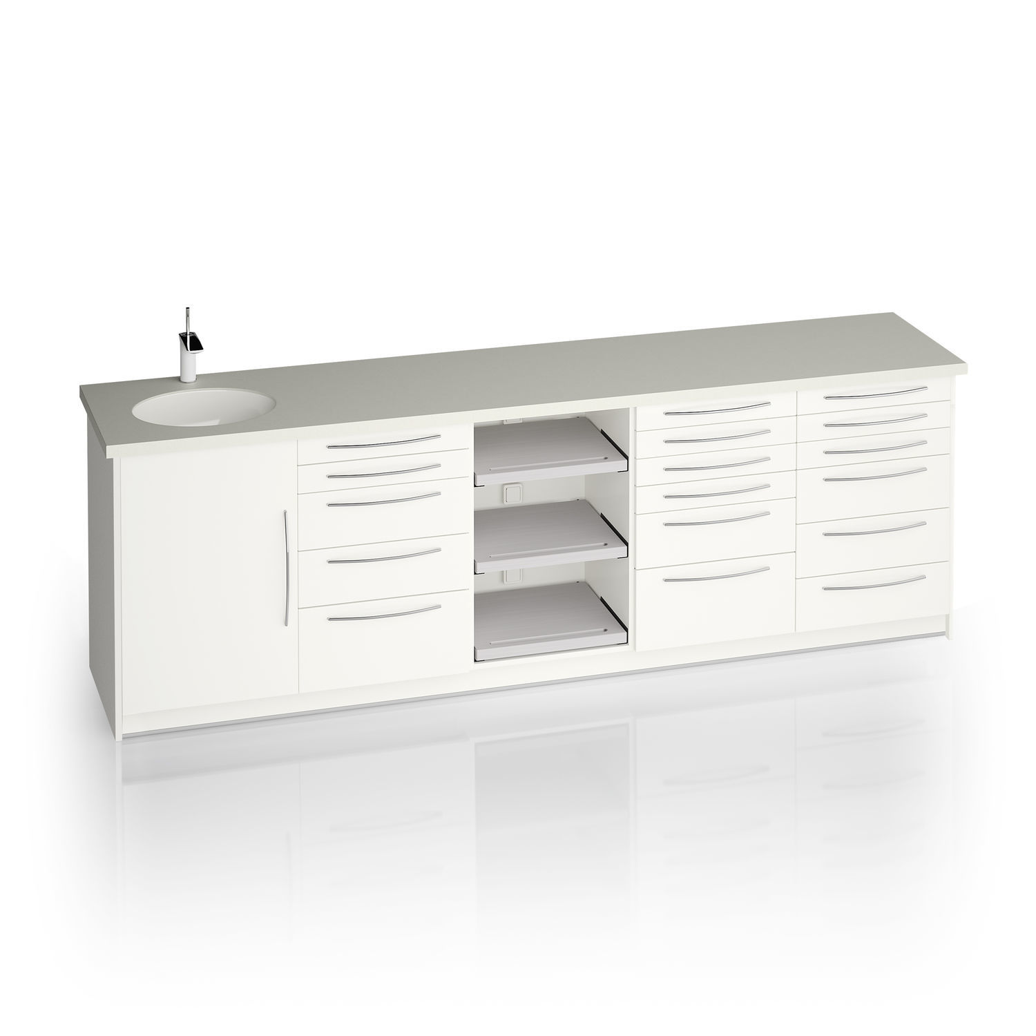 Storage cabinet - ERMÈS - Intercontidental - for dental instruments ...
