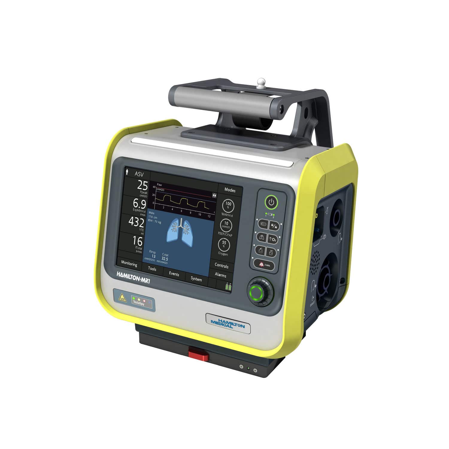 Intensive care ventilator - HAMILTON-MR1 - Hamilton Medical - clinical ...