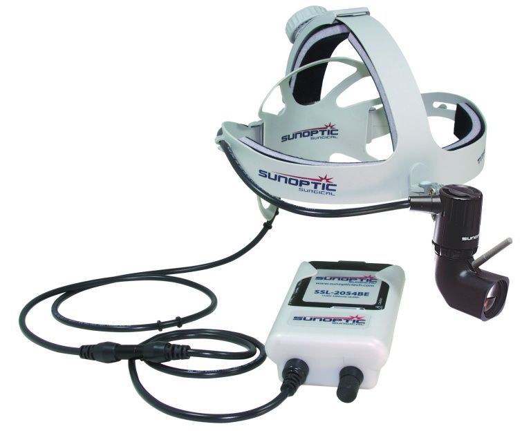 Surgical headlight - SSL-9500 - Sunoptics Surgical - LED / with ...