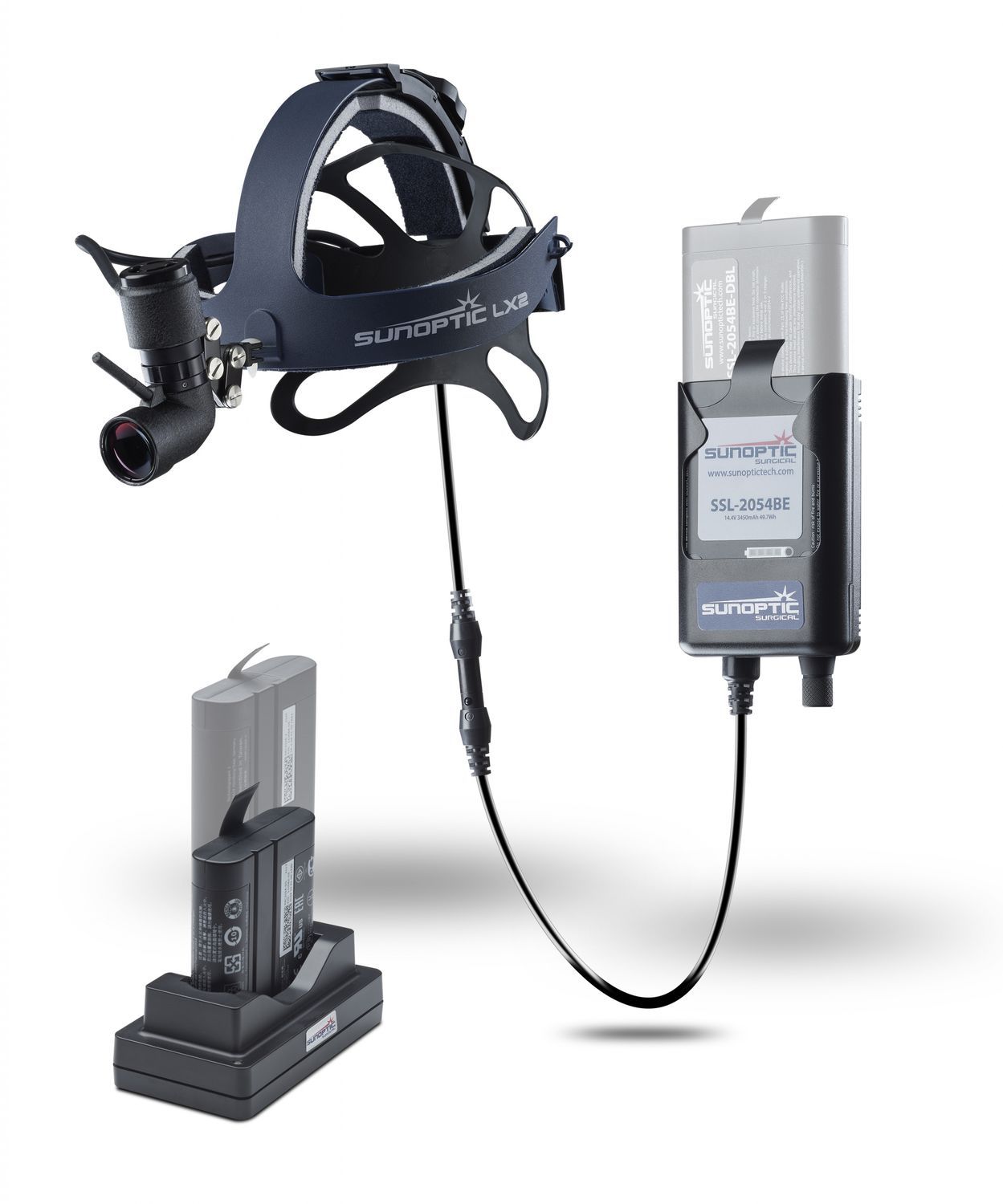 Surgical headlight - SSL-LX2 - Sunoptics Surgical - LED / with ...