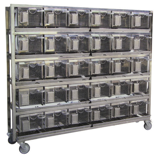 Modular veterinary cage - MV-04 - Medical Master Co., Ltd - on casters ...