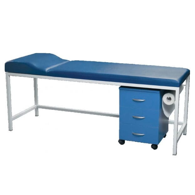 Manual examination table - MS 1610 - MESPA - with adjustable backrest ...