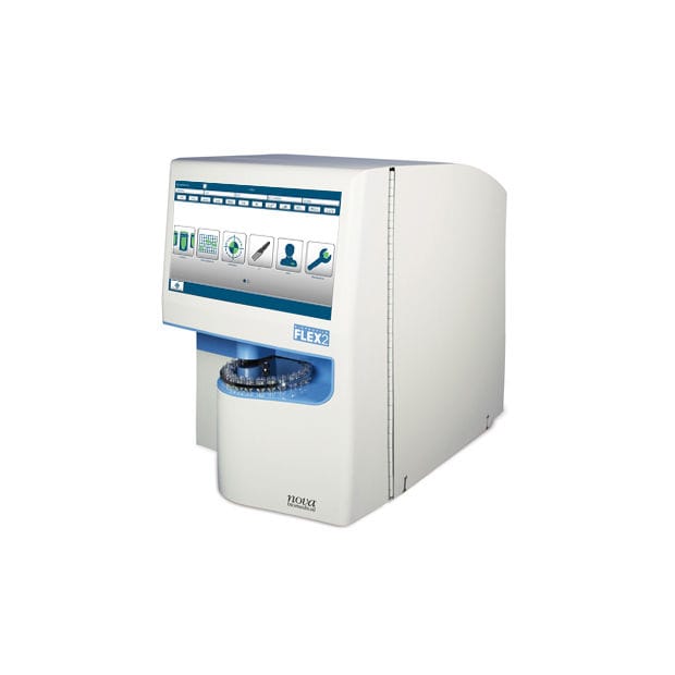 Cell culture analyzer / pH / freezing / density - BioProfile® FLEX2 ...