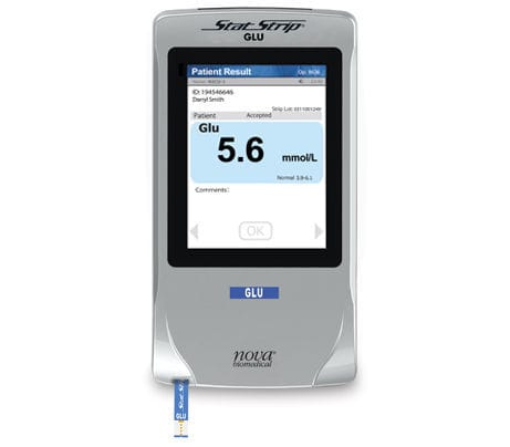 Blood glucose meter with USB - StatStrip®, StatStrip Xpress®2 - Nova ...