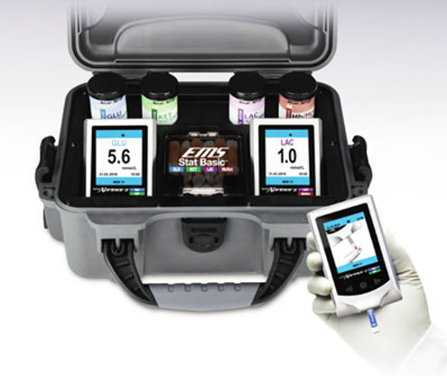 Sepsis POC analyzer - EMS Stat Basic - Nova Biomedical - hematocrit ...