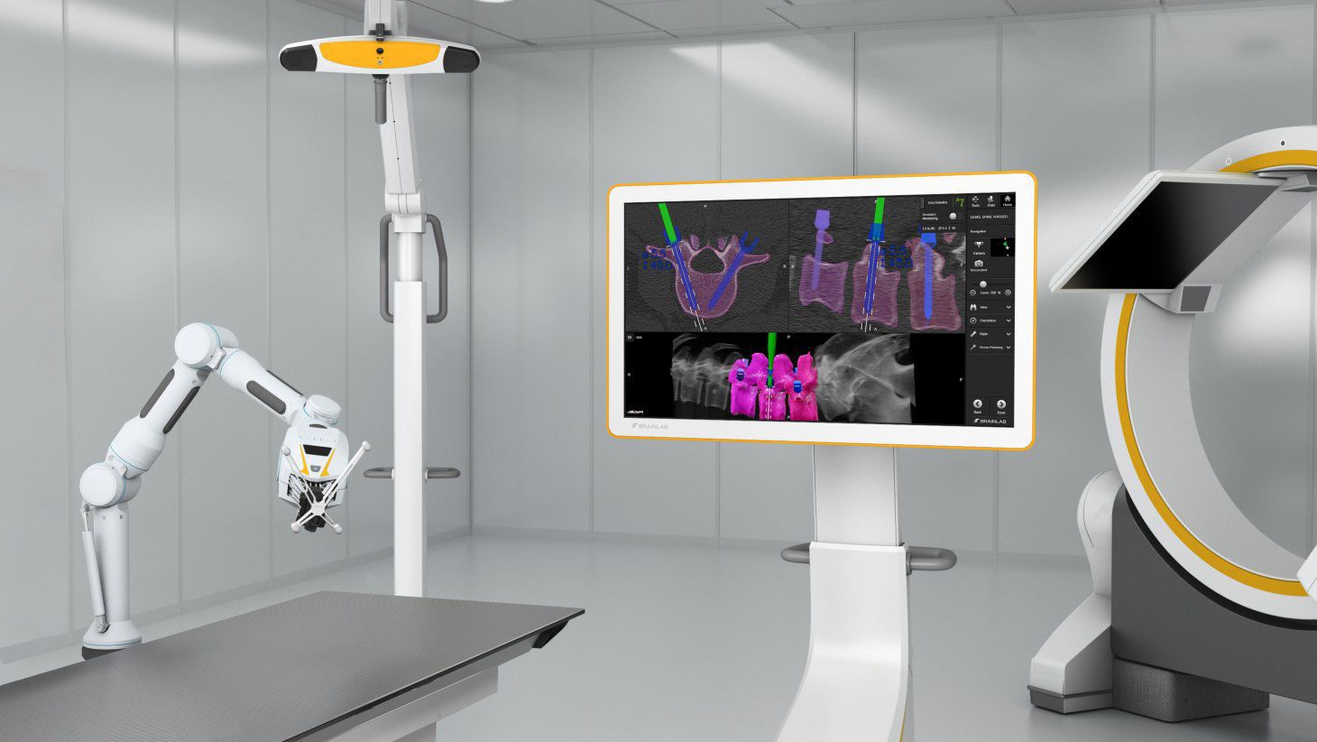 Data management and communication system - Brainlab - operating room ...