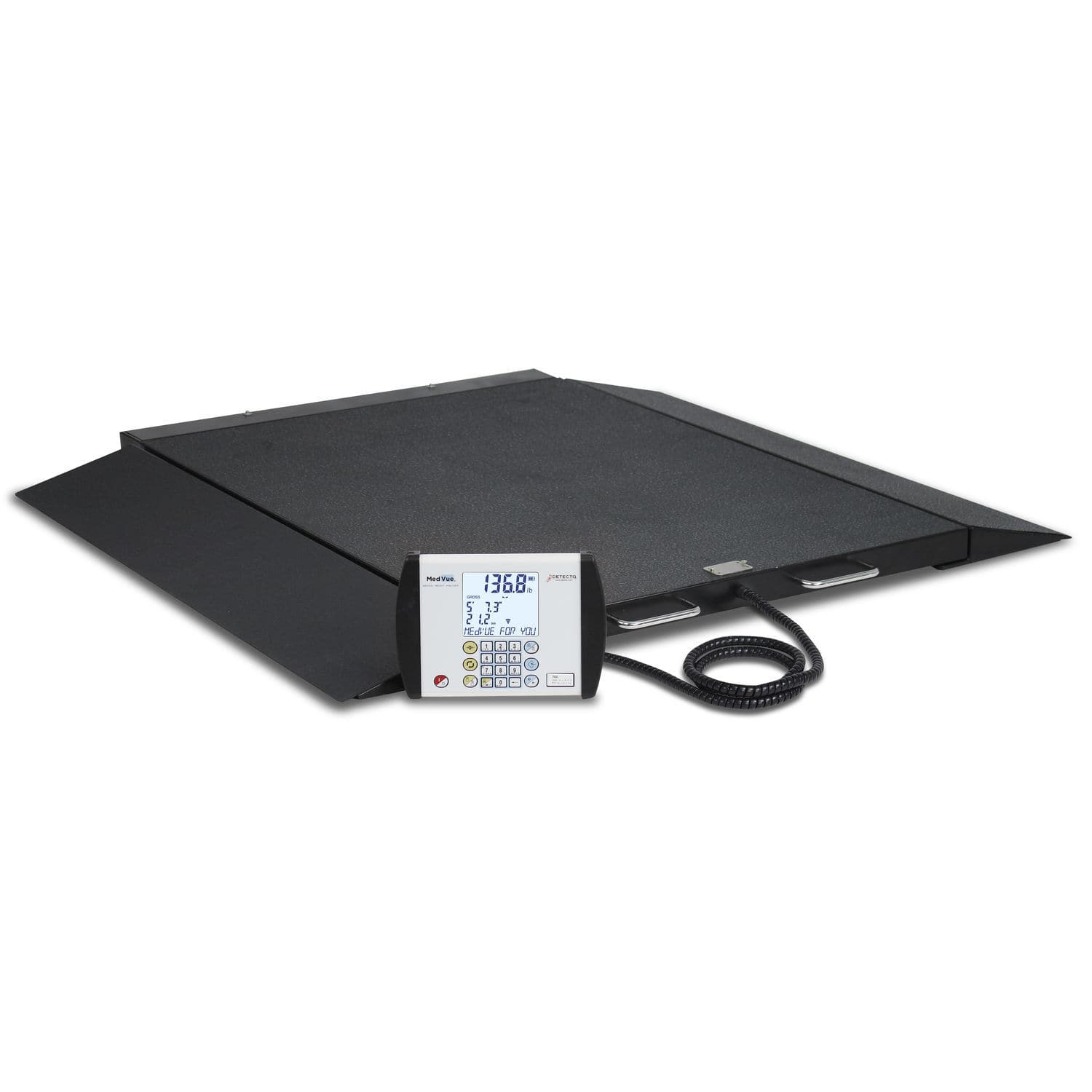 Electronic platform scale - BRW1000 - DETECTO - for wheelchairs ...