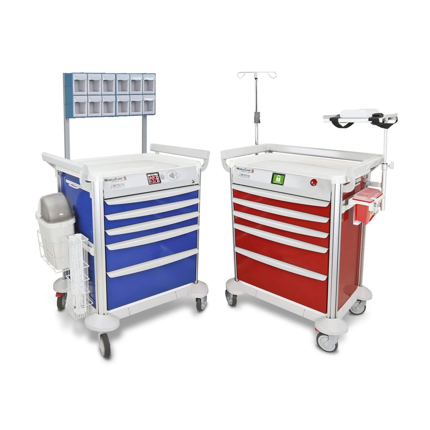 Medical trolley - MobileCare - DETECTO - for general purposes / timing ...