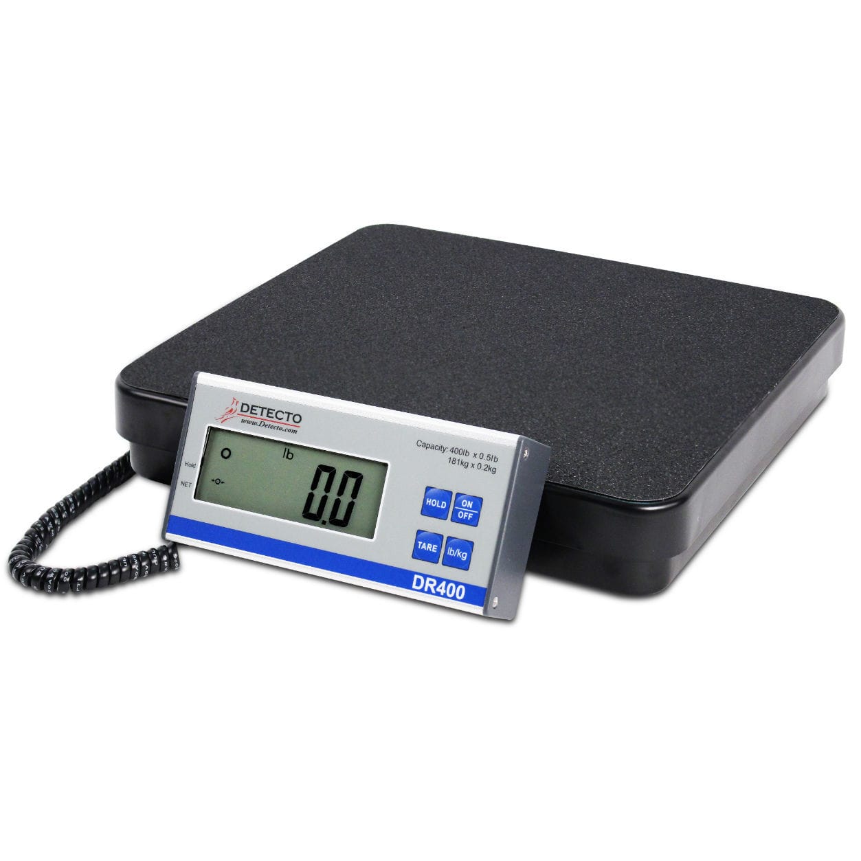 Electronic patient weighing scale - DR150 - DETECTO - with LCD display ...