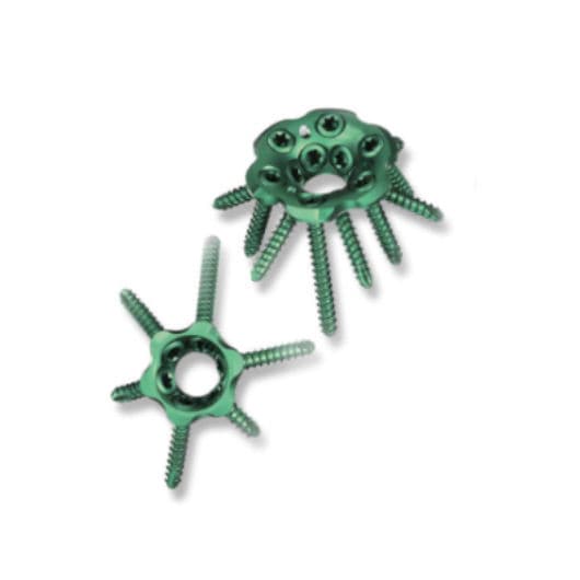 Wrist arthrodesis plate - 3.7206 series - ChM - locking / titanium