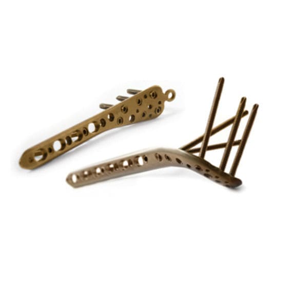 Tibia compression plate - 3.40 series - ChM - malleolus / distal / medial