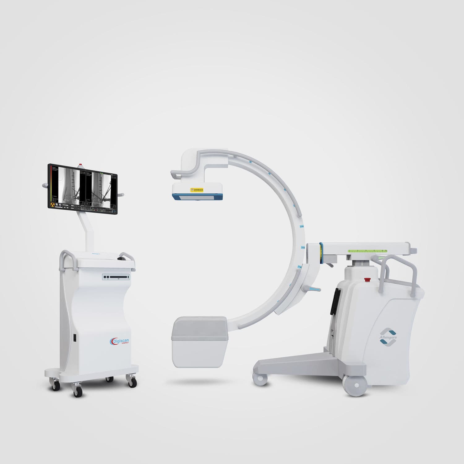 Mobile C-arm - DIGISCAN COMPACT - Allengers Medical Systems - with flat ...