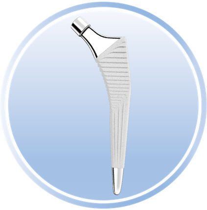 Cementless femoral stem - BE2 - Beijing Chunli Technology Development