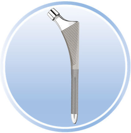 Cementless femoral stem - 135 - Beijing Chunli Technology Development