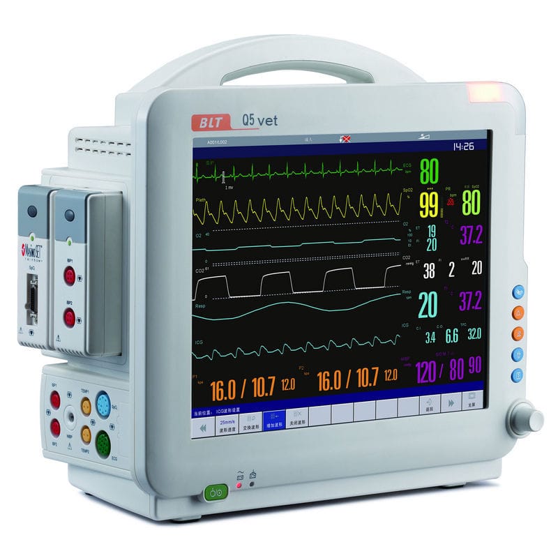 Modular multi-parameter monitor - Q5 Vet - Guangdong Biolight Meditech ...