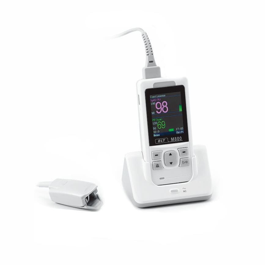 Compact pulse oximeter - M800 - Guangdong Biolight Meditech - hand-held