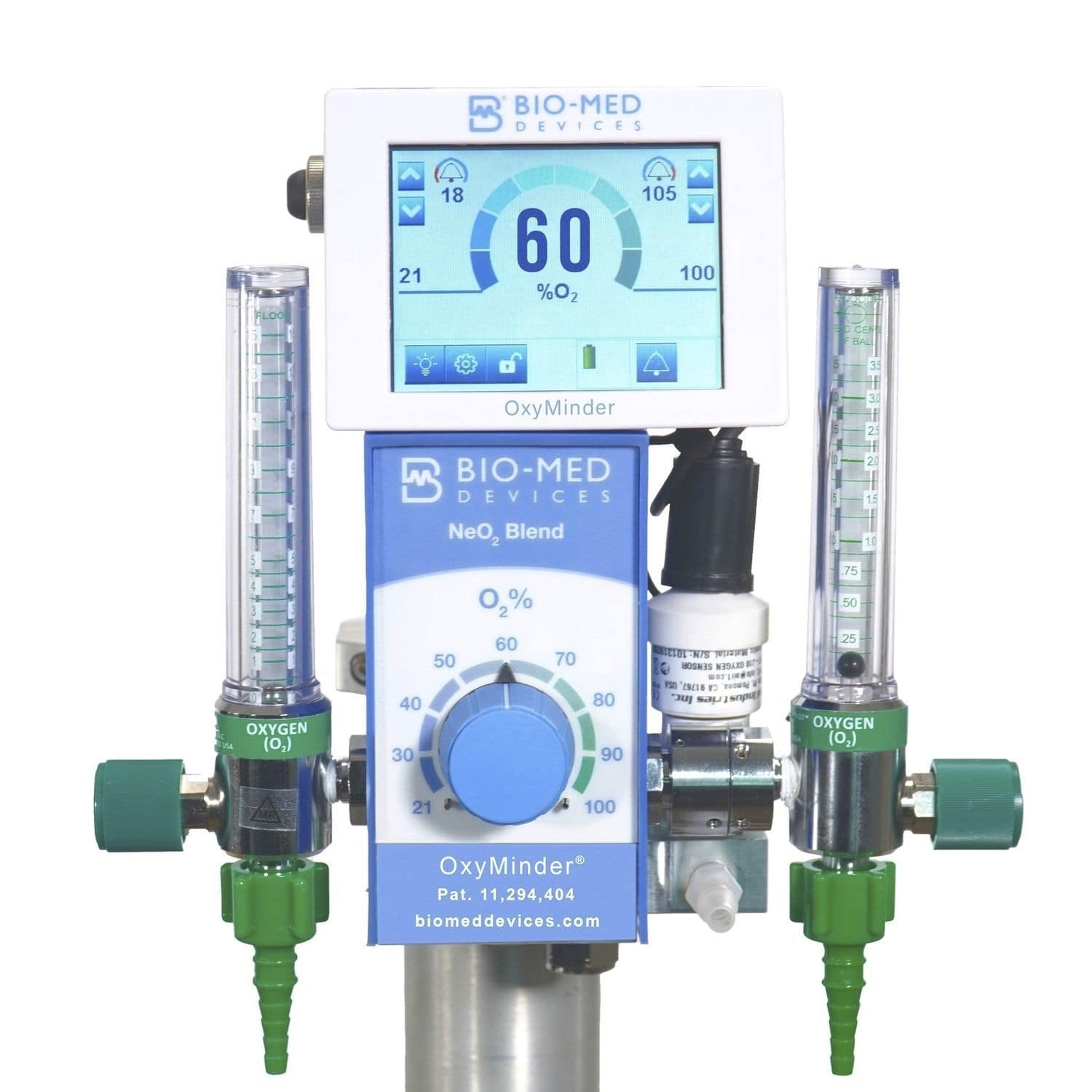 Oxygen patient monitor - Oxyminder® - Bio-Med Devices - clinical