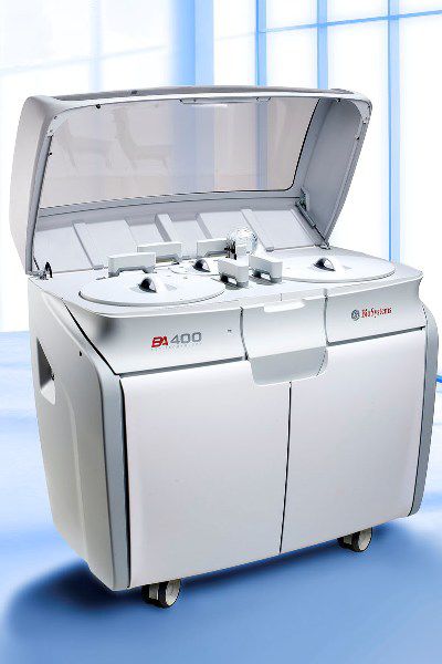Automatic biochemistry analyzer - 400 tests/h | BA400 | 83400 ...