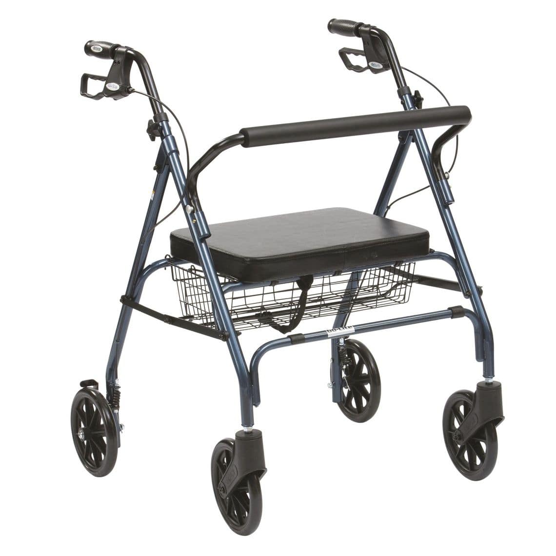 4-wheel rollator - 10215RD-1 - Drive DeVilbiss Europe - bariatric ...